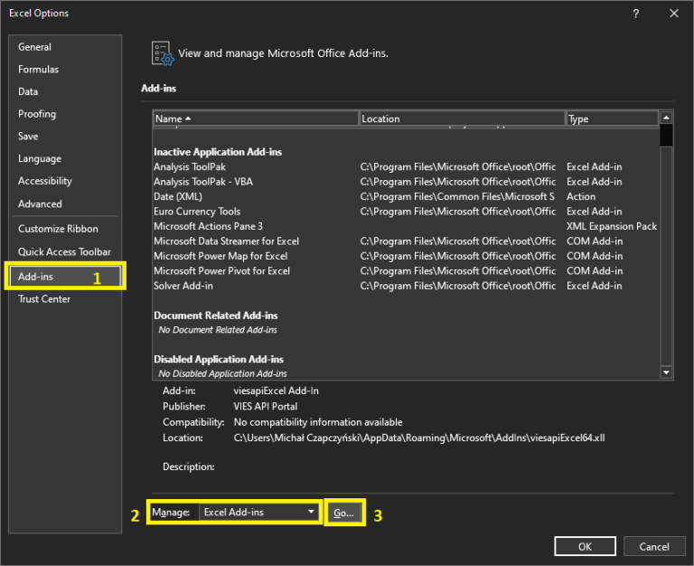 Excel Add In Vies Validator Eu Vat Numbers Bulk Checking