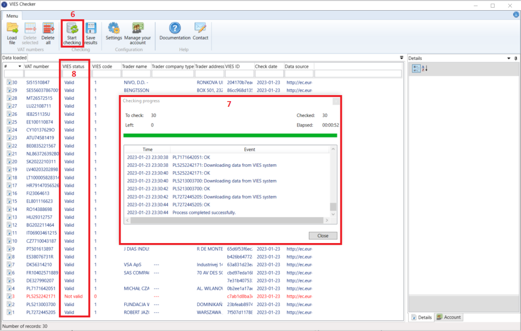 Automatska provjera EU PDV brojeva u VIES sustavu u samo 3 koraka VIES ...